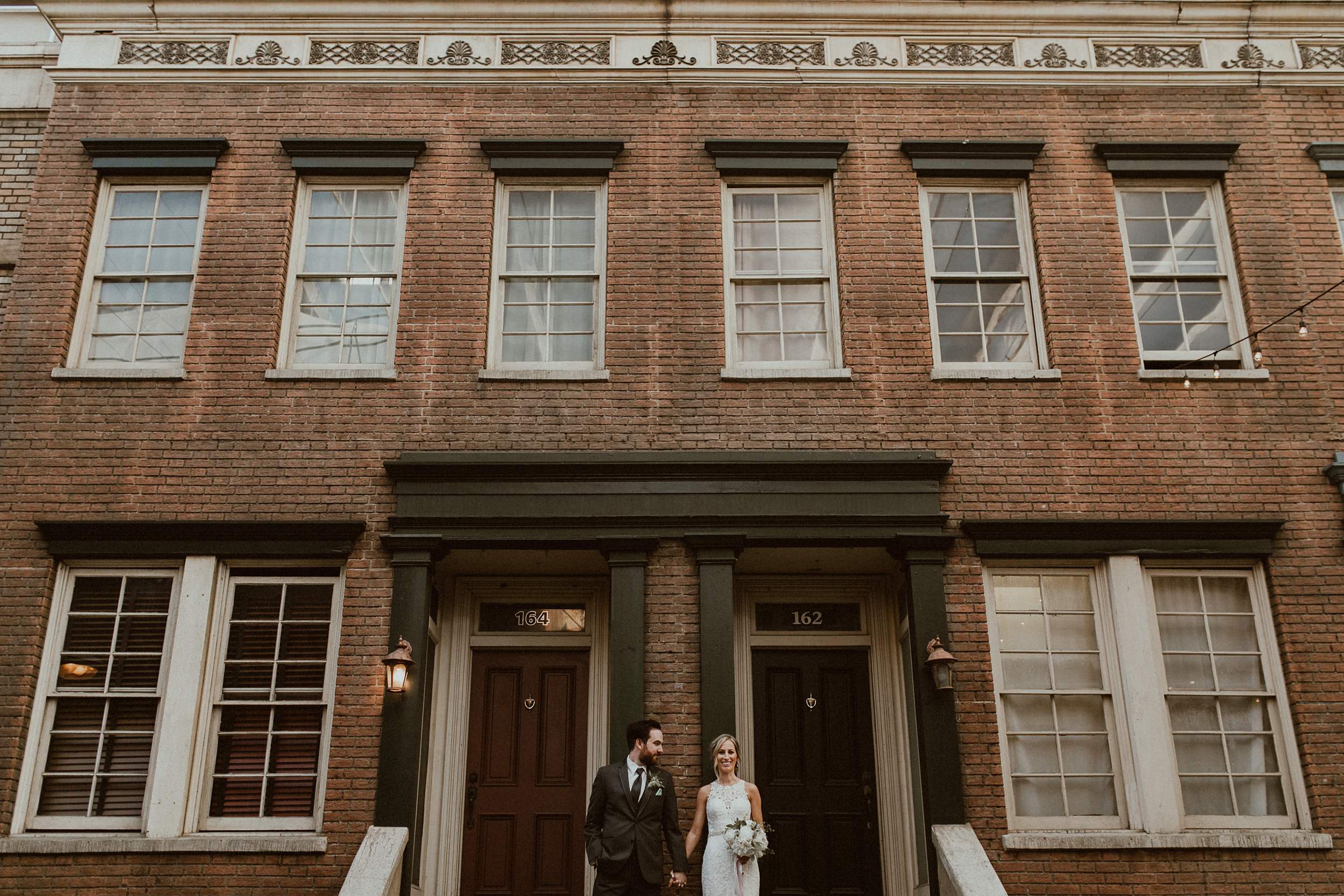 Backlot Wedding at CBS Studios New York Street | Shadney + Adam
