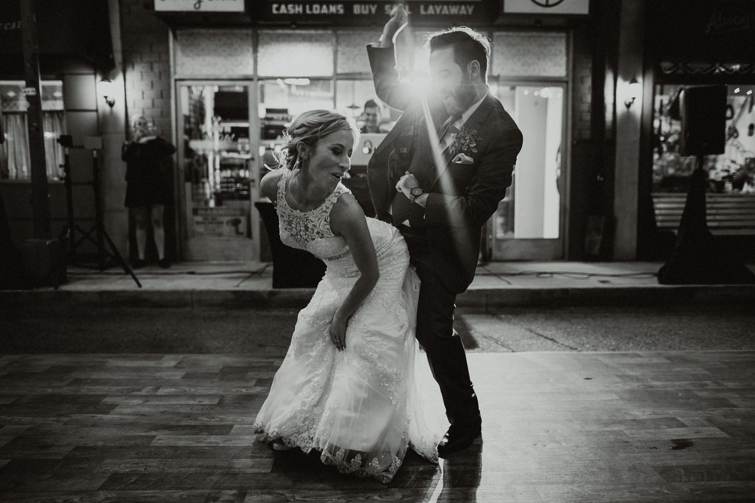 Backlot Wedding at CBS Studios New York Street | Shadney + Adam