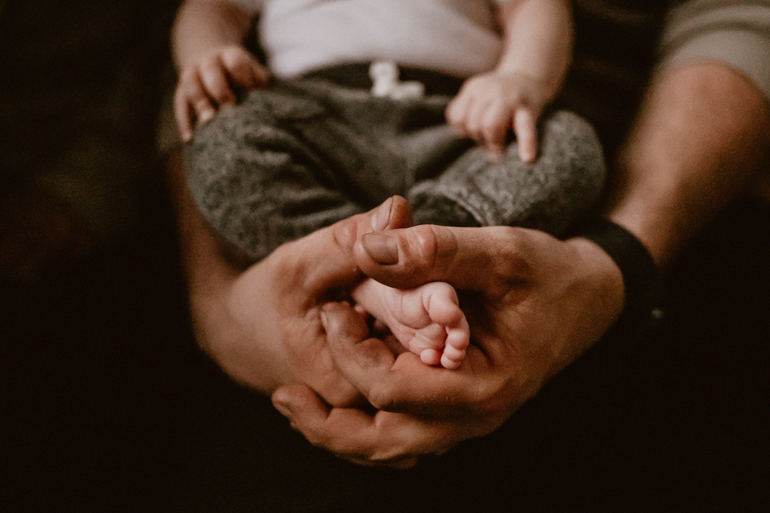 In-Home Maternity Session in Los Angeles | Mel + Garrett