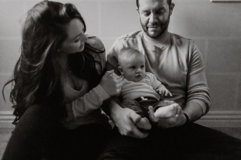 In-Home Maternity Session in Los Angeles | Mel + Garrett