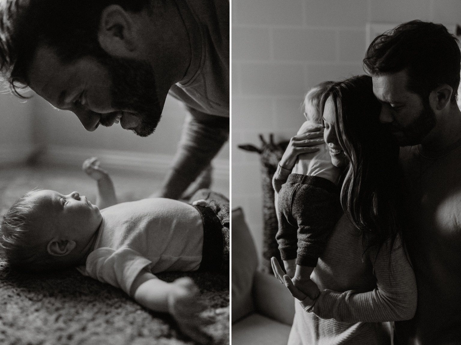 In-Home Maternity Session in Los Angeles | Mel + Garrett