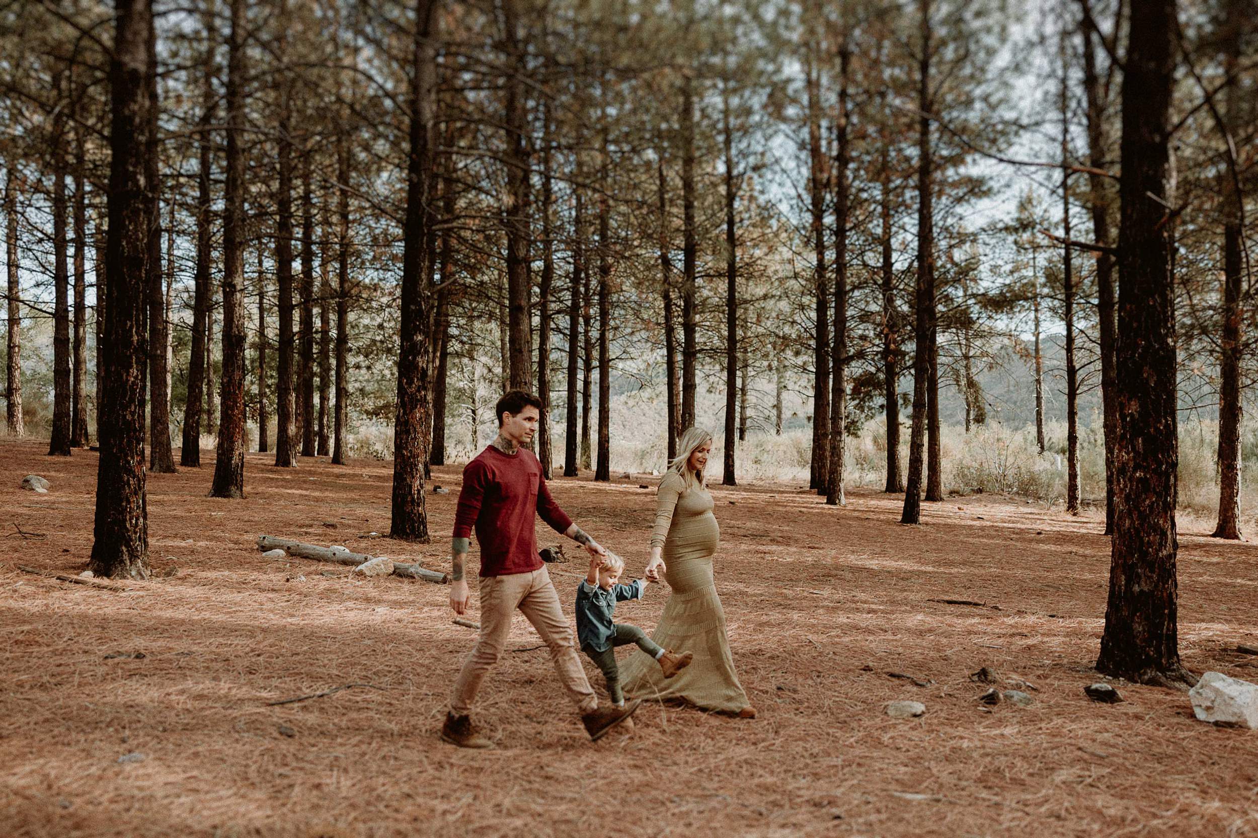 Los Angeles Family Photos in the Forest